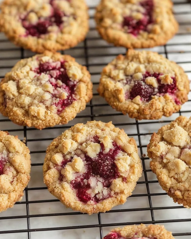 Delicious Raspberry Crumble Cookies Recipe for Sweet Tooth Satisfaction ...