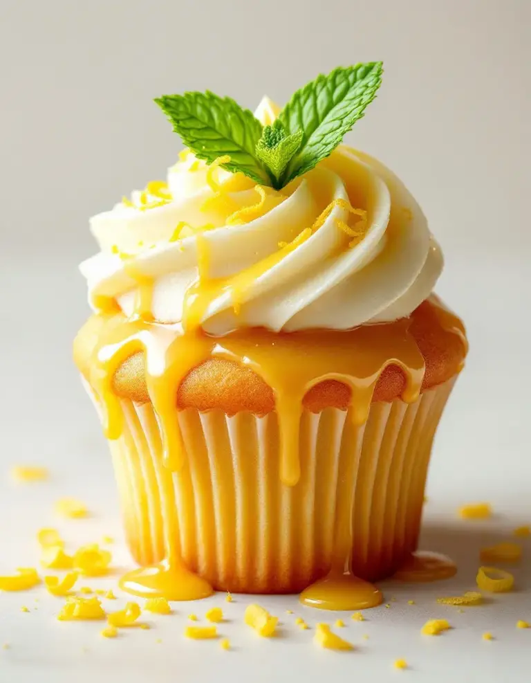 Best Lemon Cupcakes – Perfectly Moist & Fluffy – receipster