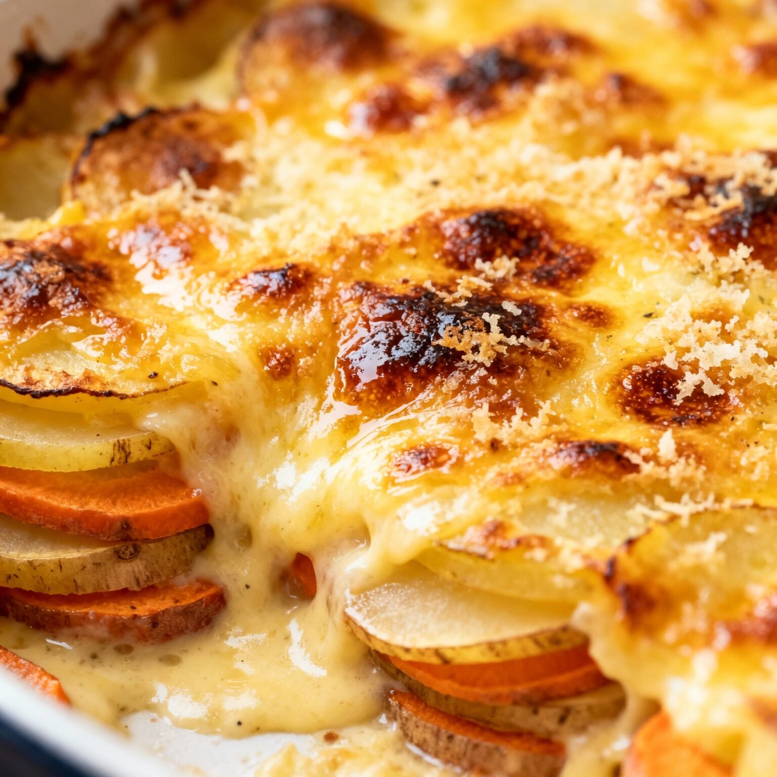 Cheesy Root Vegetable Gratin from Spoon Fork Bacon – receipster