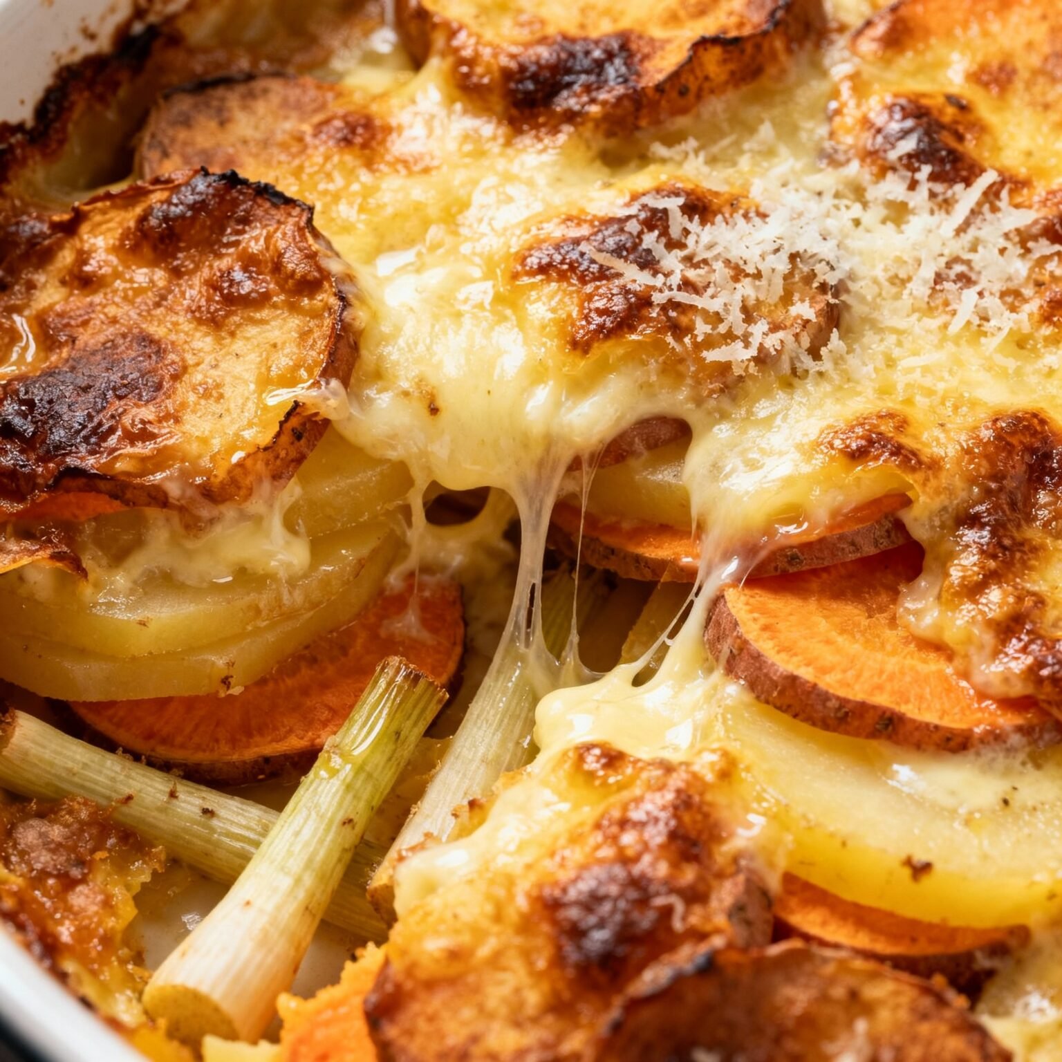 Cheesy Root Vegetable Gratin from Spoon Fork Bacon – receipster