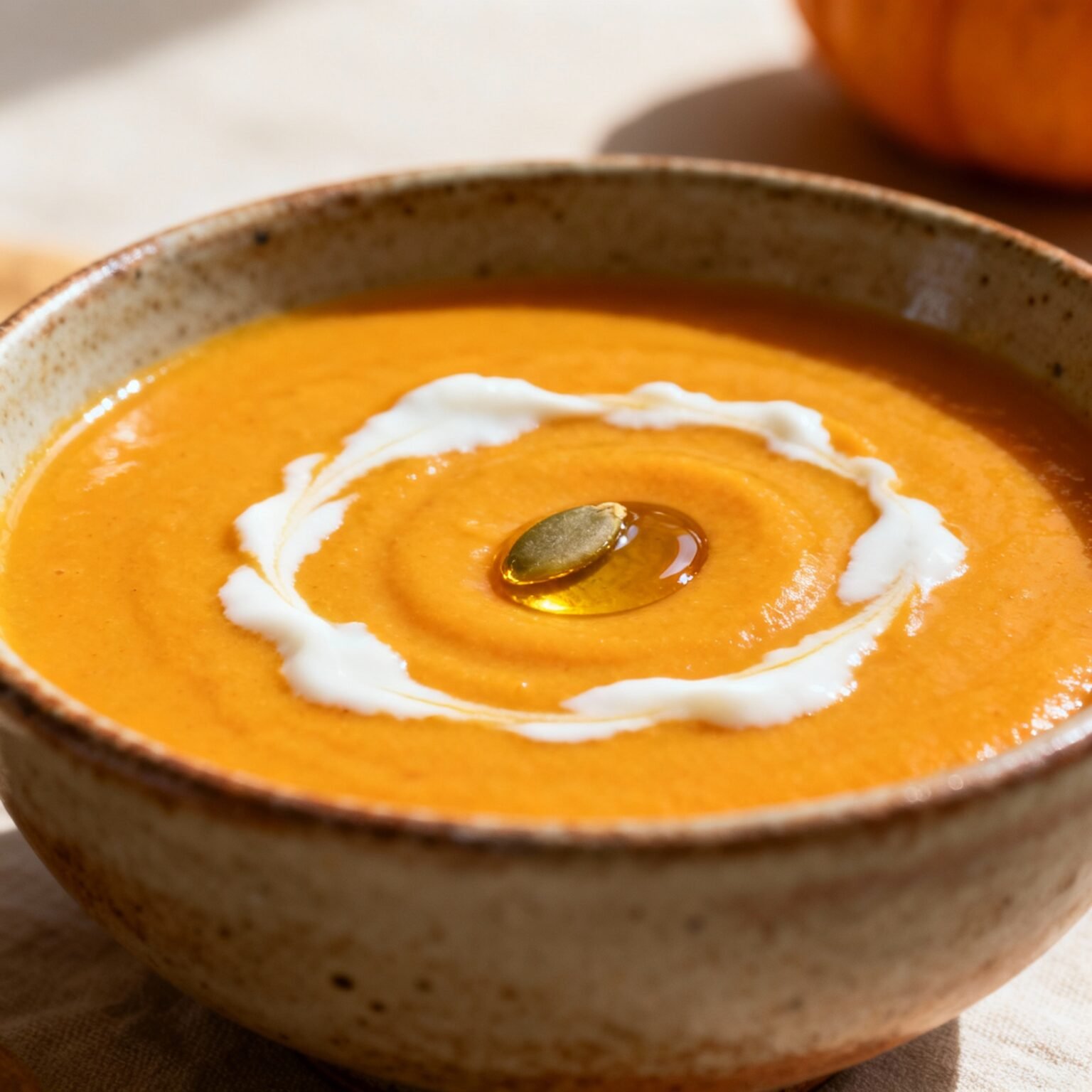 Creamy Pumpkin Soup with a Twist – Fall Favorite – receipster
