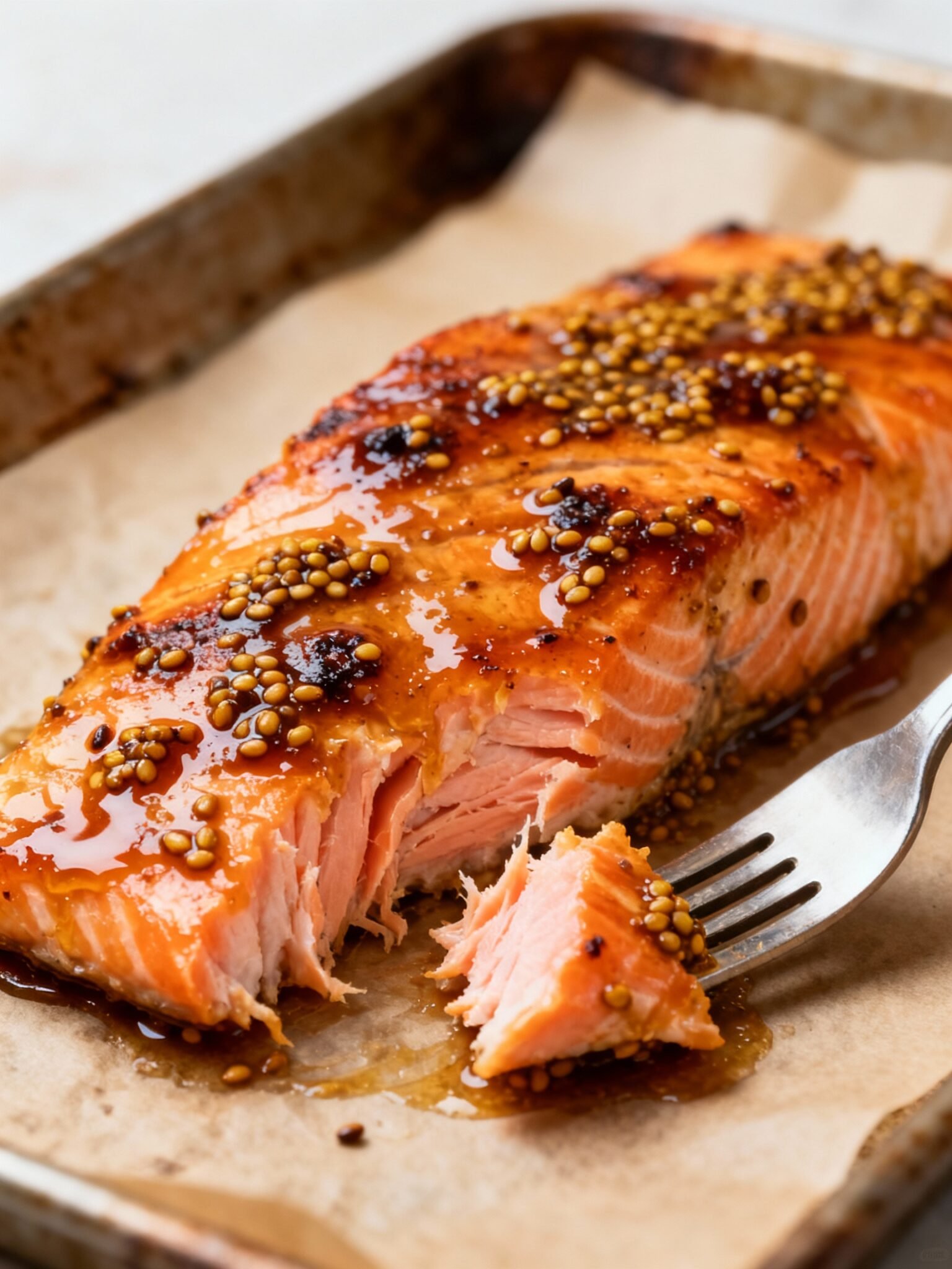Maple-Mustard Salmon – receipster