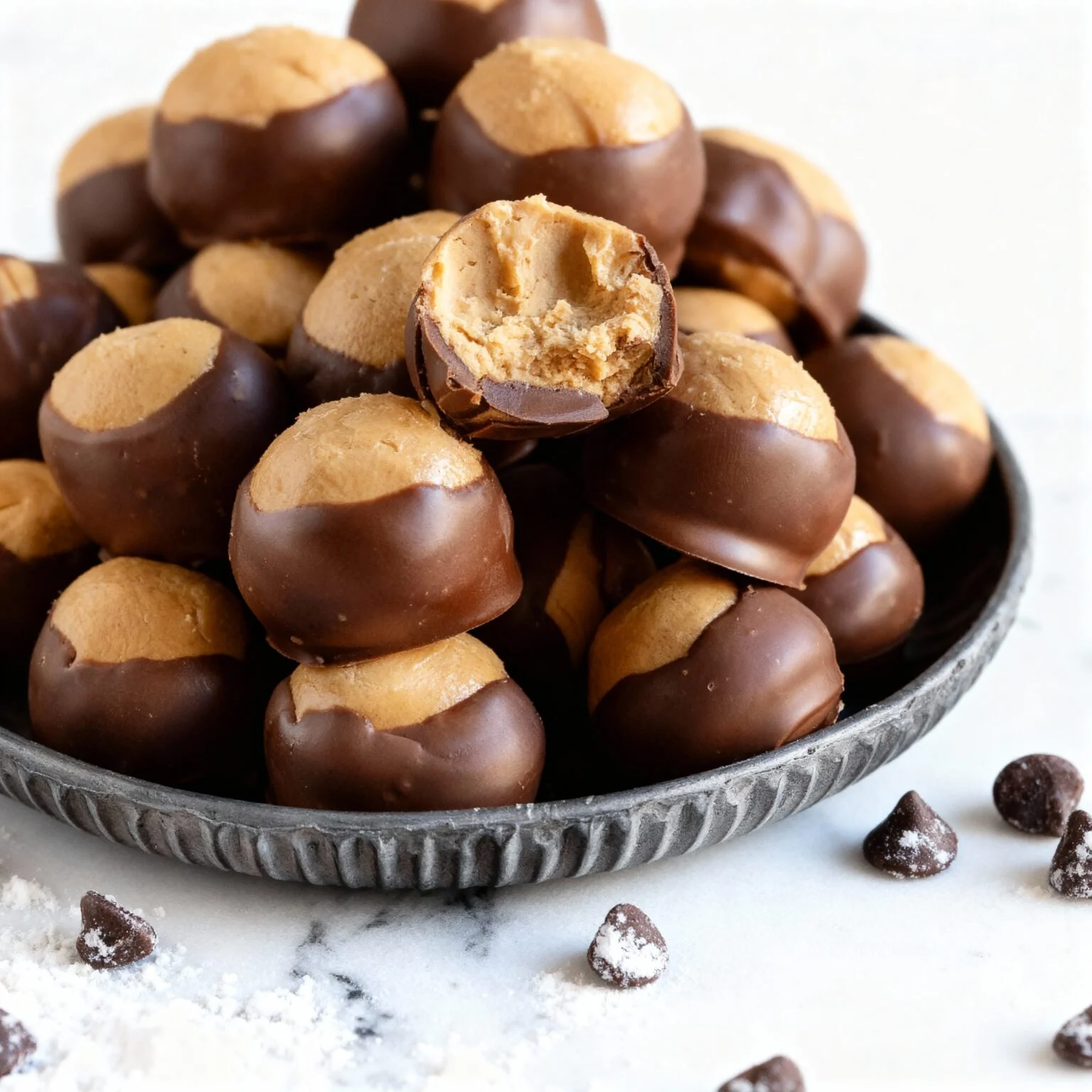 No-Bake Buckeye Candy Recipe – receipster