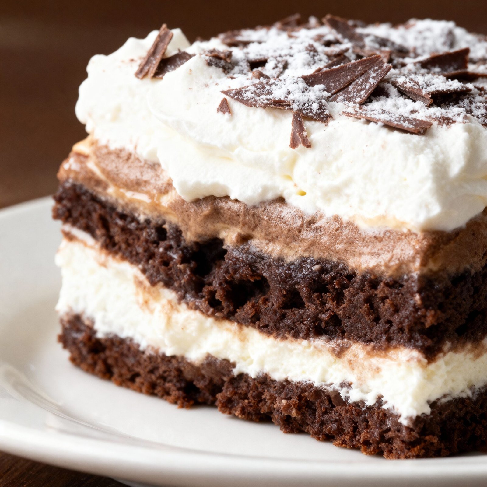 Chilled Brownie Refrigerator Cake Recipe – receipster