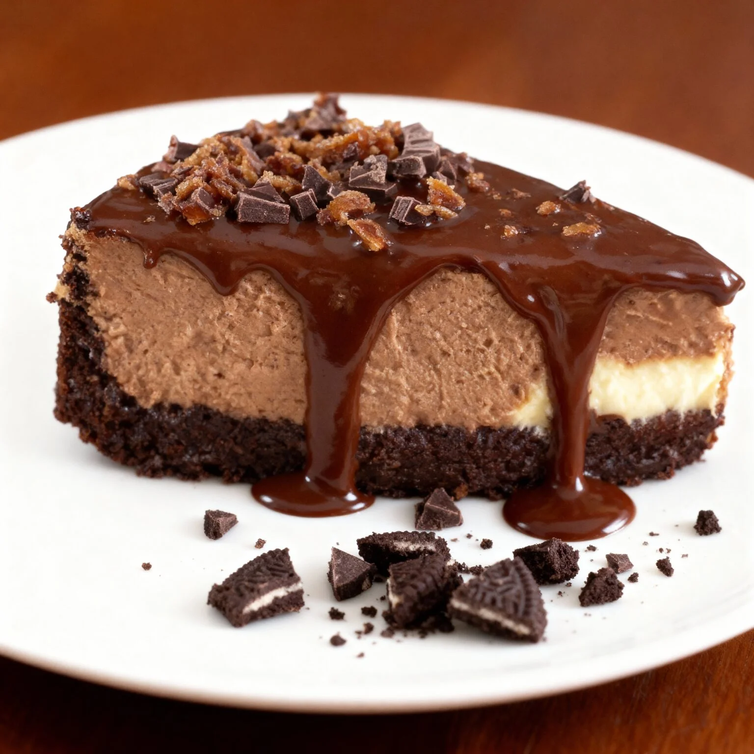 Chocolate Bliss Cheesecake Recipe – receipster