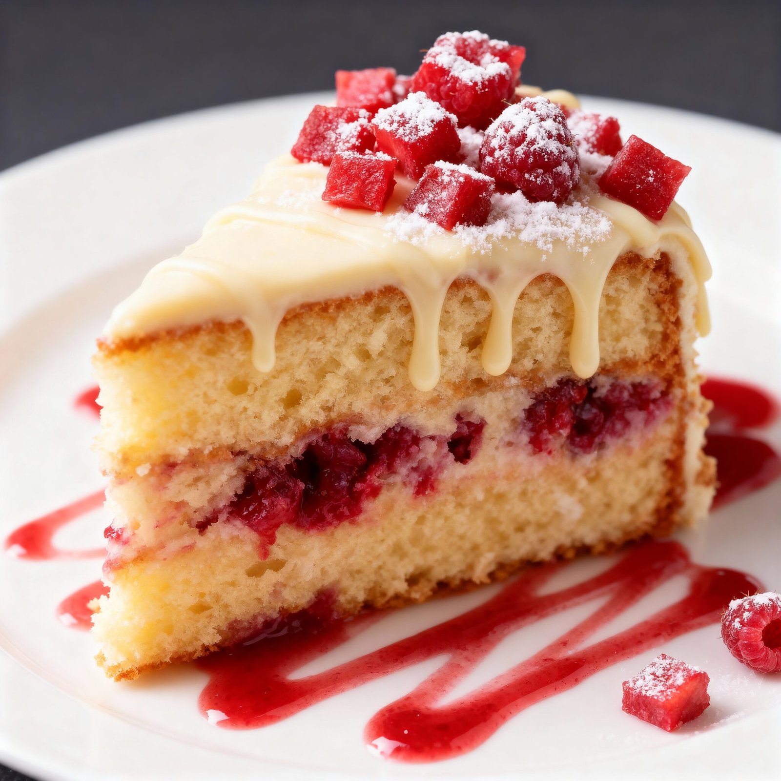 White Chocolate Raspberry Dream Cake Recipe – receipster