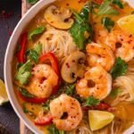 Thai Coconut Curry Shrimp Noodle Soup Recipe – receipster